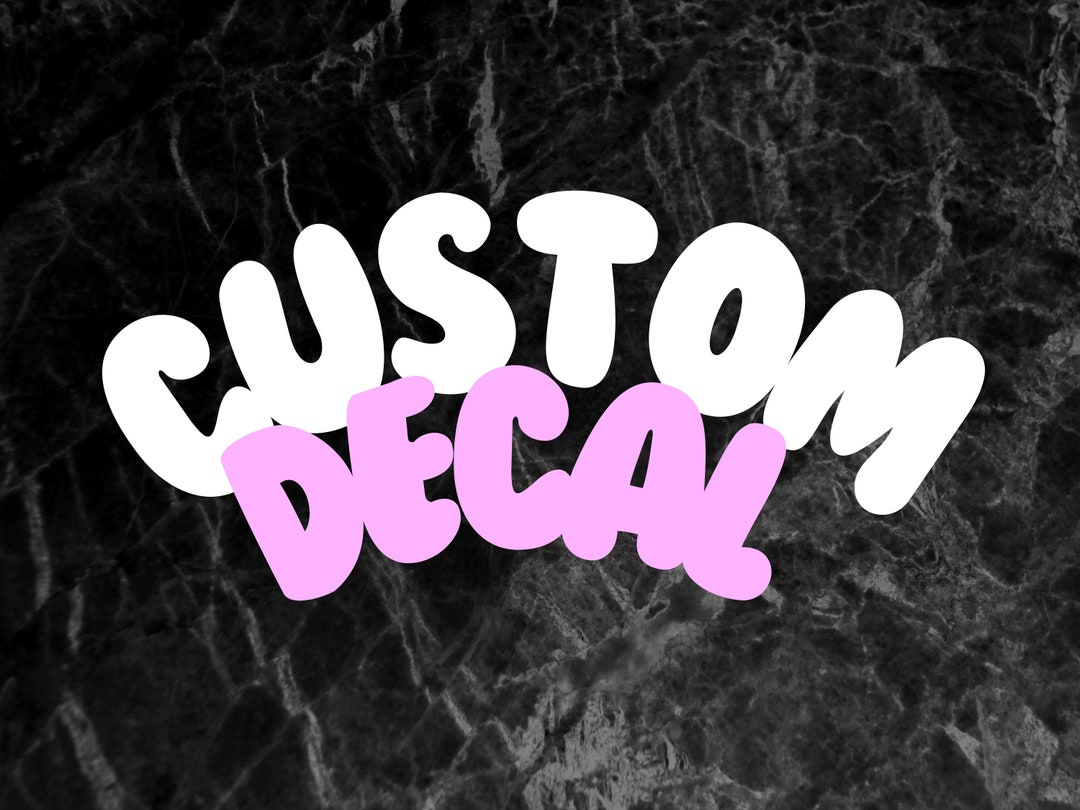 Custom Car Decal - Etsy