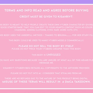 Vtuber Body | Base | Character | Model | Unrigged | Concept | Skin ...