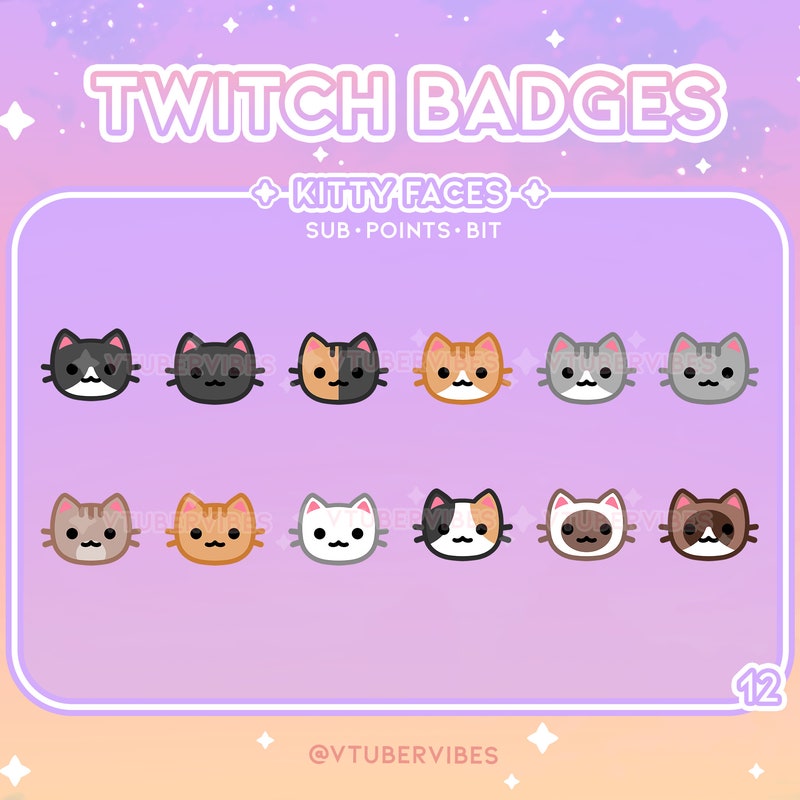 Furry Animal Badge - Etsy