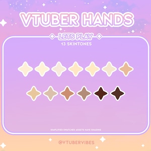 Lets Play - Hands | Vtuber | Twitch | Youtube | Controller | Prop ...