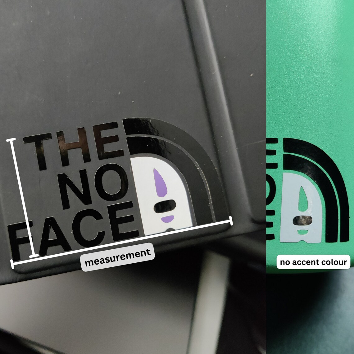 Mr No Face Vinyl Decal - Etsy
