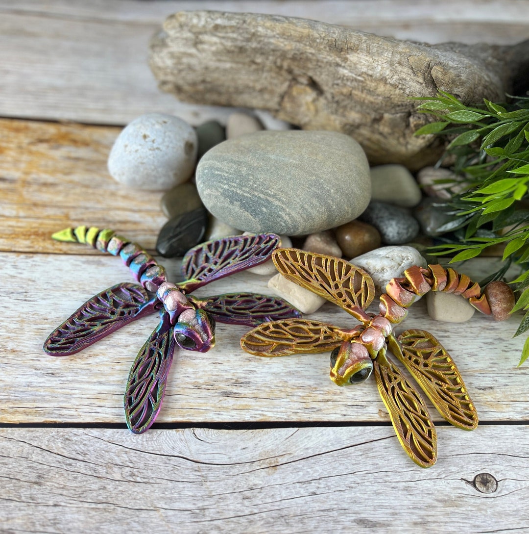Articulated Dragonfly Fidget Toy: 3D Printed Sensory Stimming Toy - Etsy