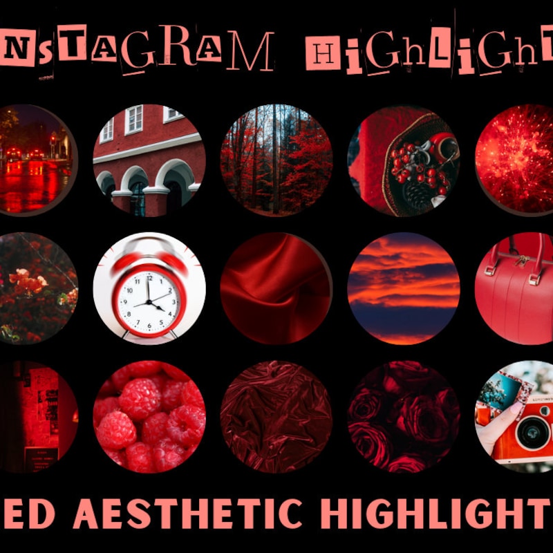 Red Highlighters - Etsy
