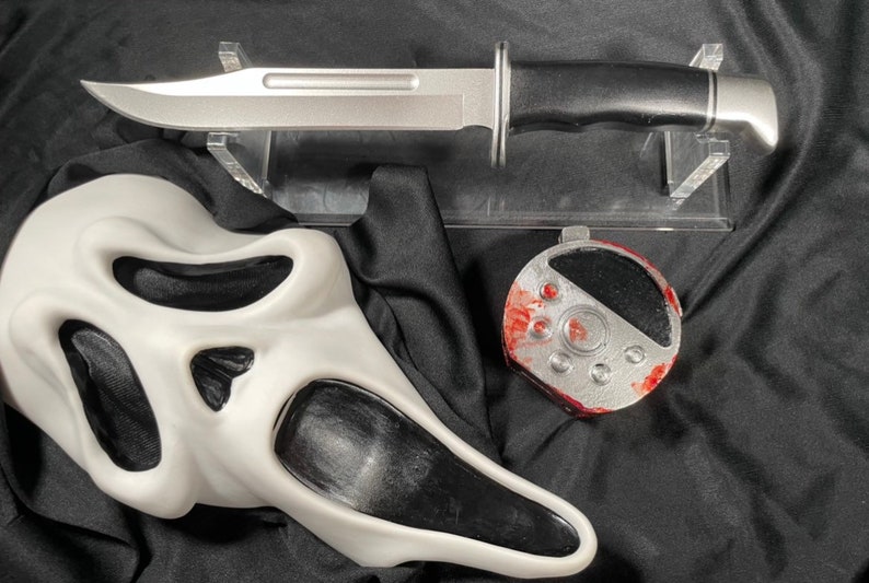 Scream Ghostface Buck 120 Realistic Plastic Screen Accurate - Etsy