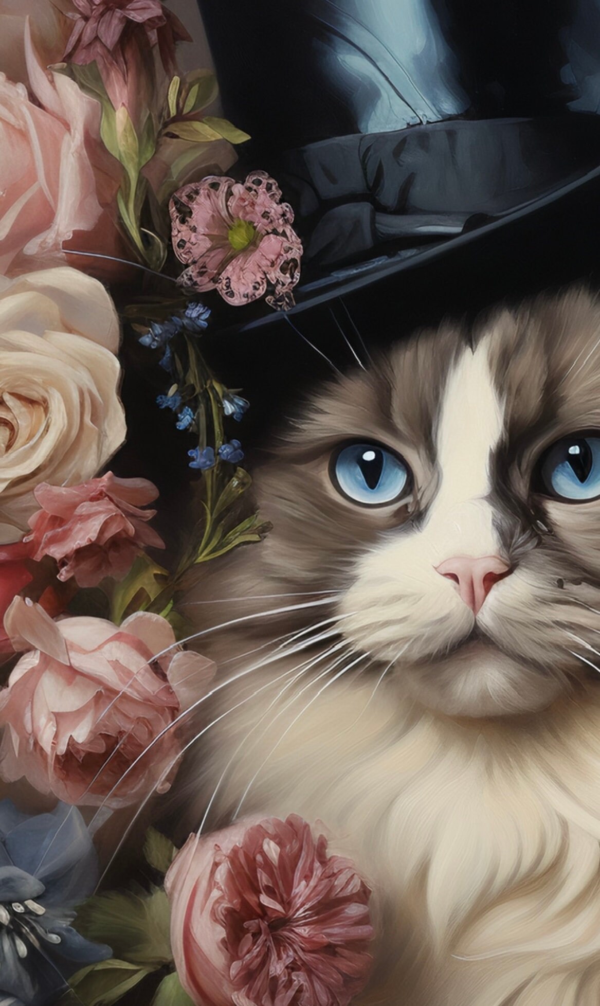 Cats in Hats Clipart X 16 High Quality Jpgs - Digital Download - Card ...