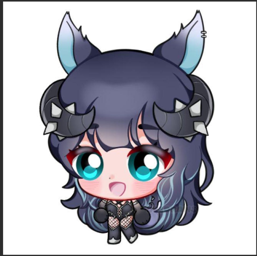 Mini Chibi, Art for Stream, Cute Art - Etsy