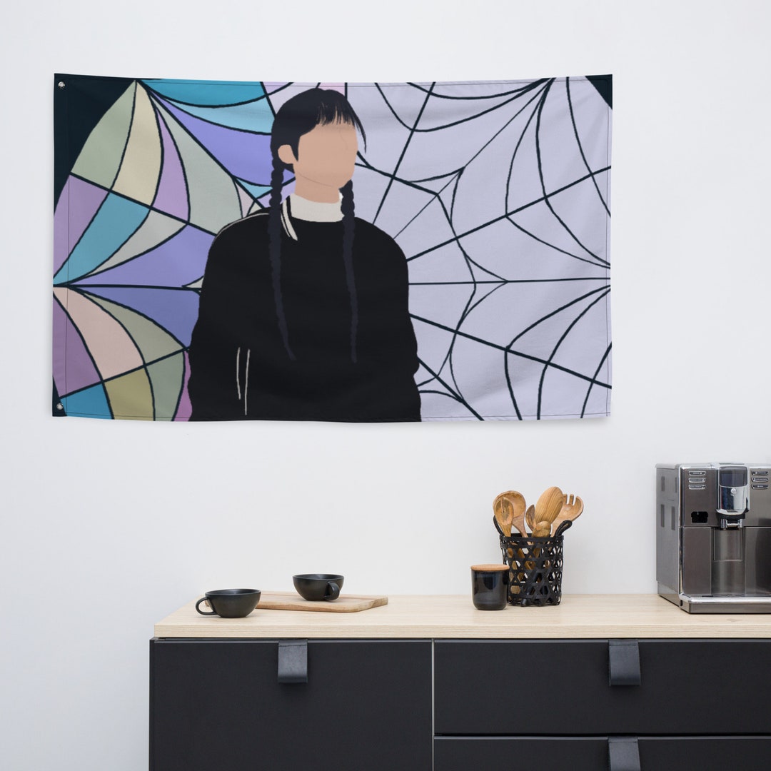 Wednesday Flag - Etsy