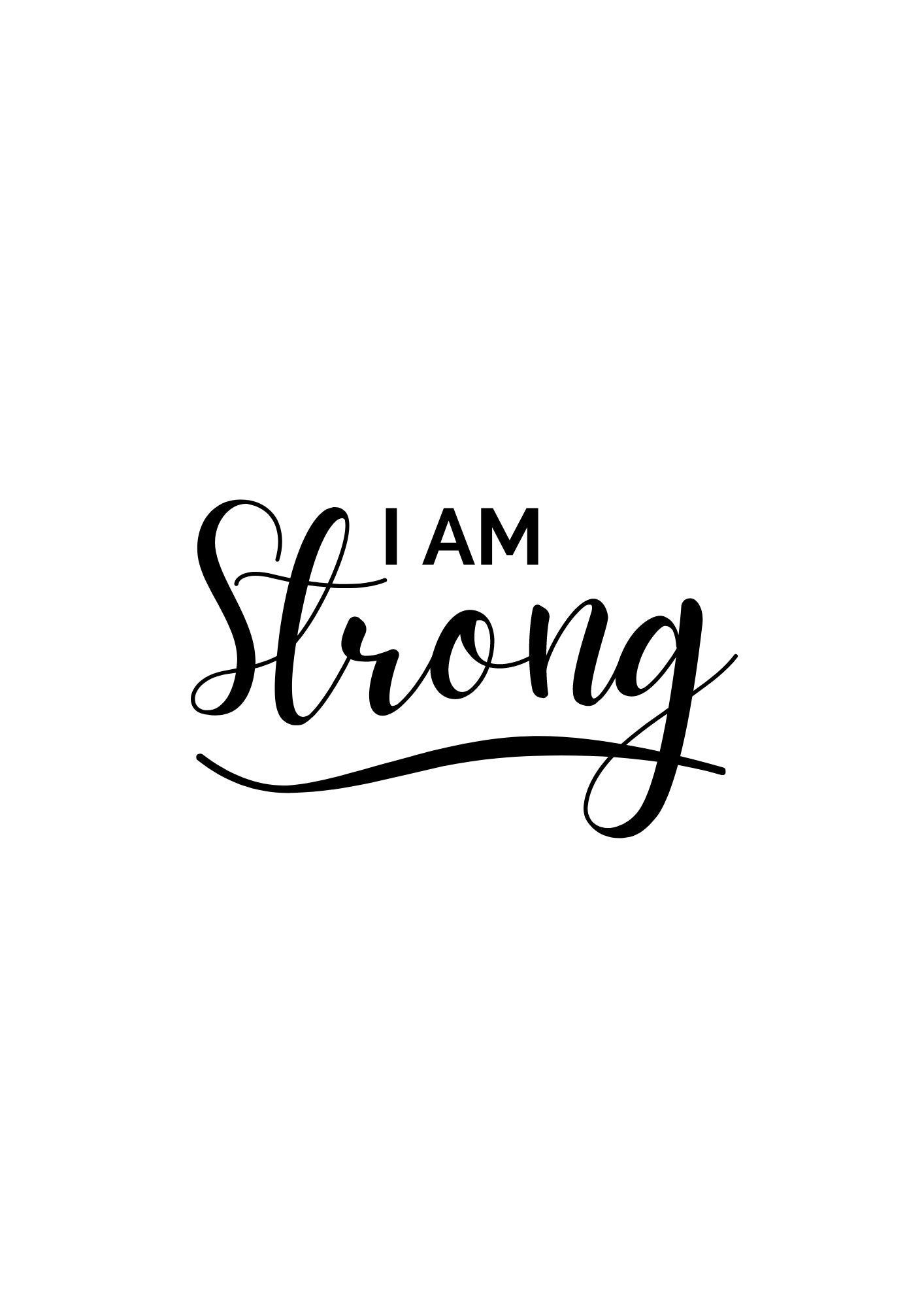 Set of 6 Positive Affirmation Quotes, Inspirational Quotes, Positive ...