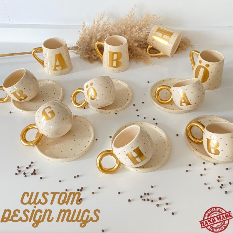 Floral Mug, Special Desing Mug, Rose Mug,handmade Ceramic Mug ...