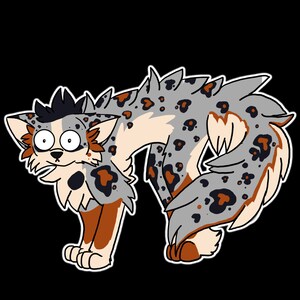 Scared Sticker YCH -10 Slots - Etsy