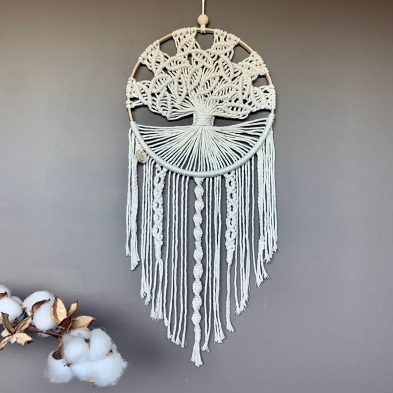 Large Macrame Tree of Life Boho Macrame Wall Decor Dream - Etsy
