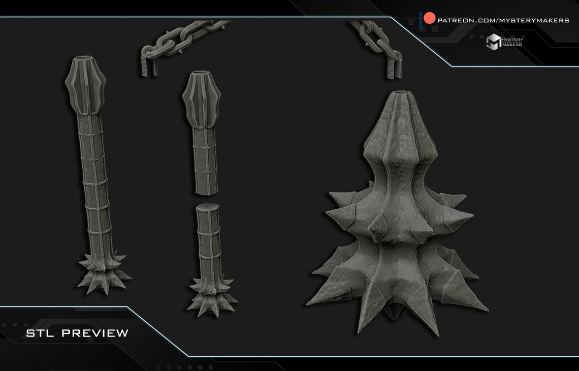 The Witch King Mace - Etsy