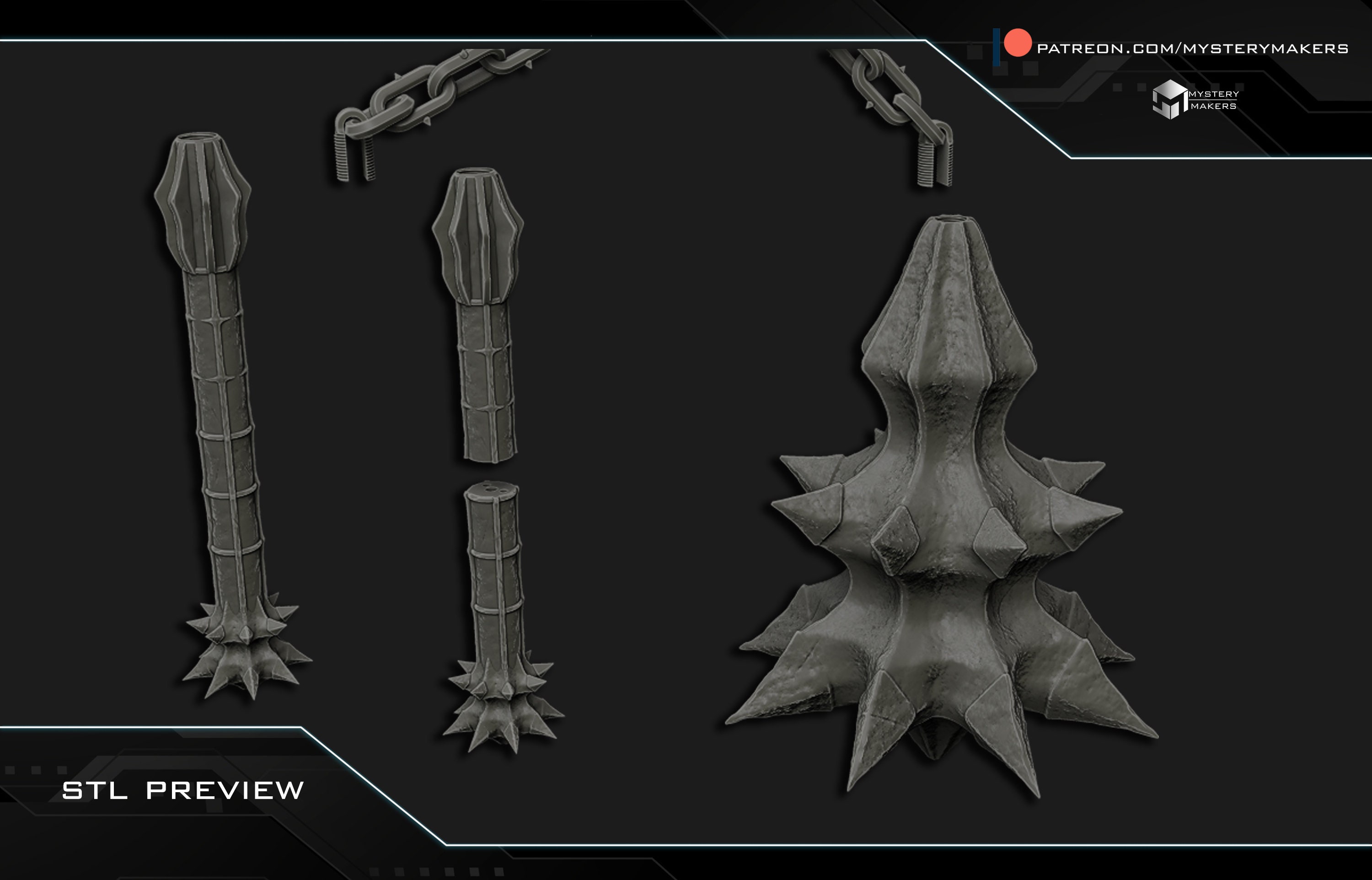 The Witch King Mace - Etsy