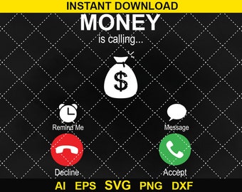 Money Calling Shirt - Etsy