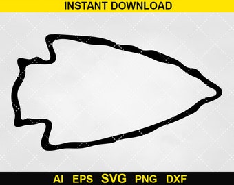 Arrowhead Svg - Etsy
