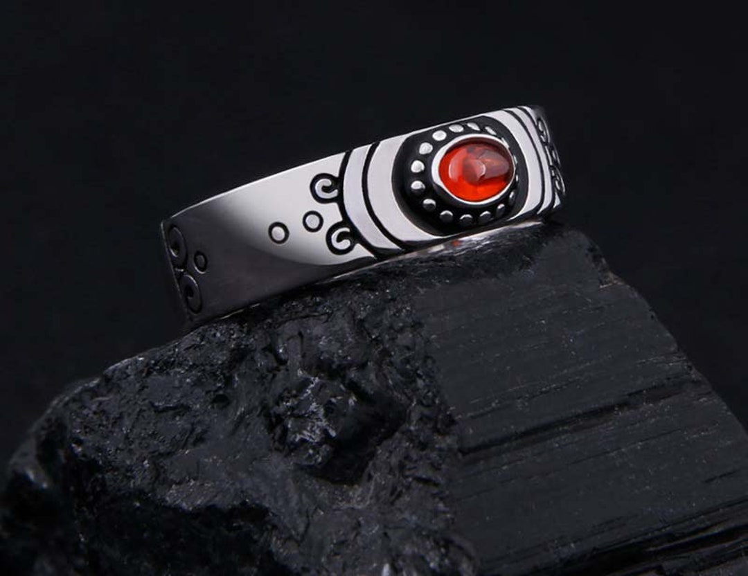 Anime Puella Magi Madoka Magica Akemi Stone Cosplay Silver Ring• Anime ...