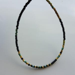 Mens Boho Necklace, Beaded Necklace for Men, Surfer Necklace, Summer ...
