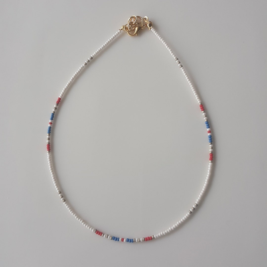 Colorful Necklace, Mens Beaded Necklace, Everyday Necklace, Mens ...