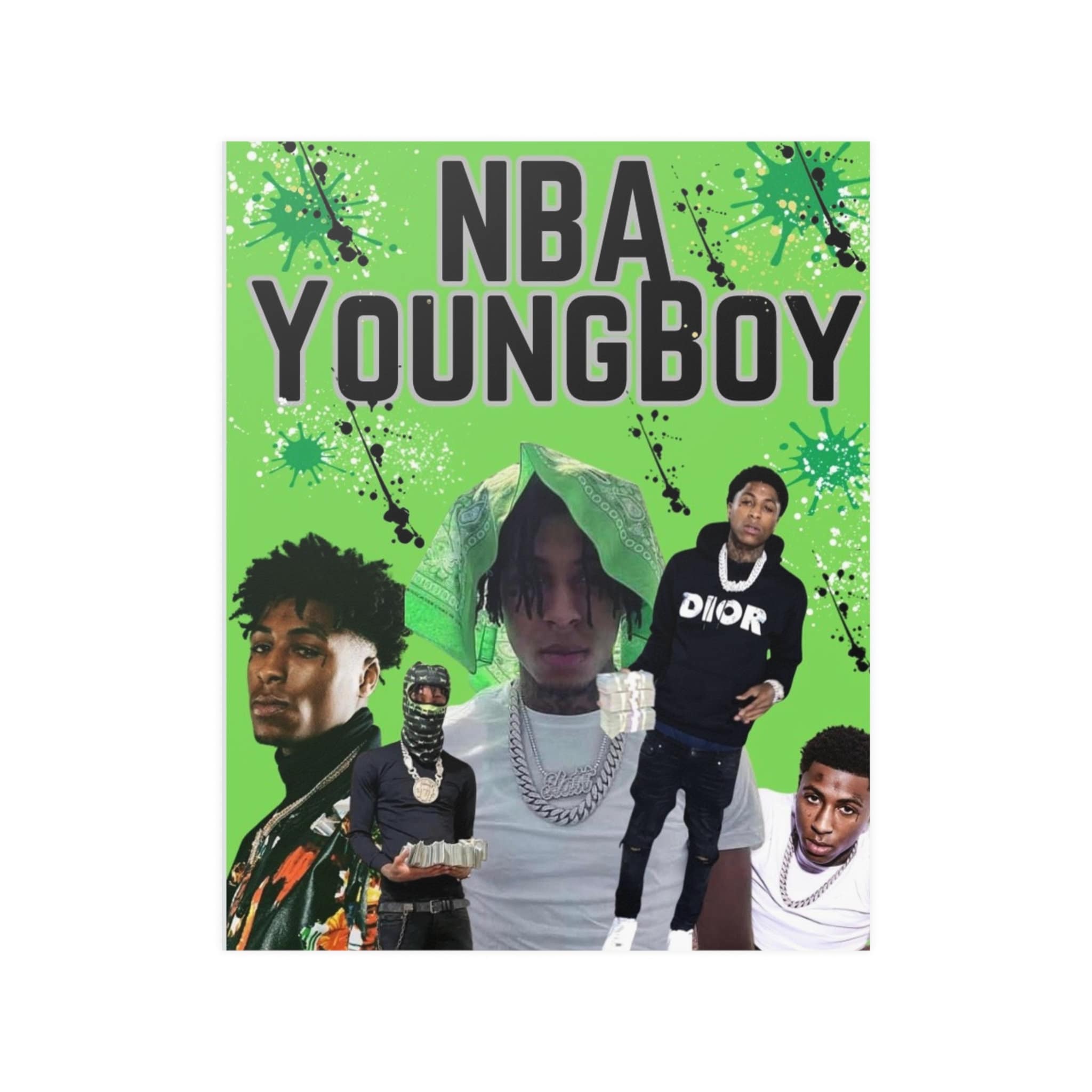 NBA Youngboy Satin Posters 210gsm - Etsy