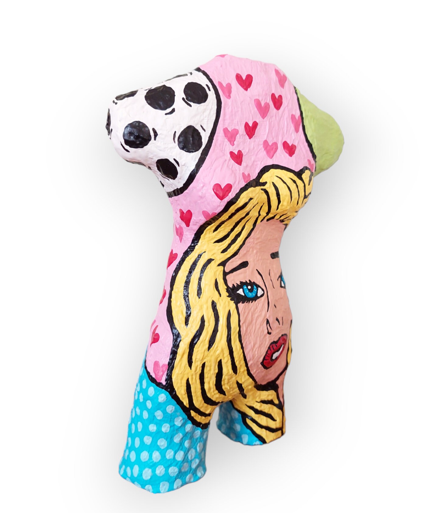Pop Art Torso Sculpture | Modern Art Statue | Handmade Sculpture ...