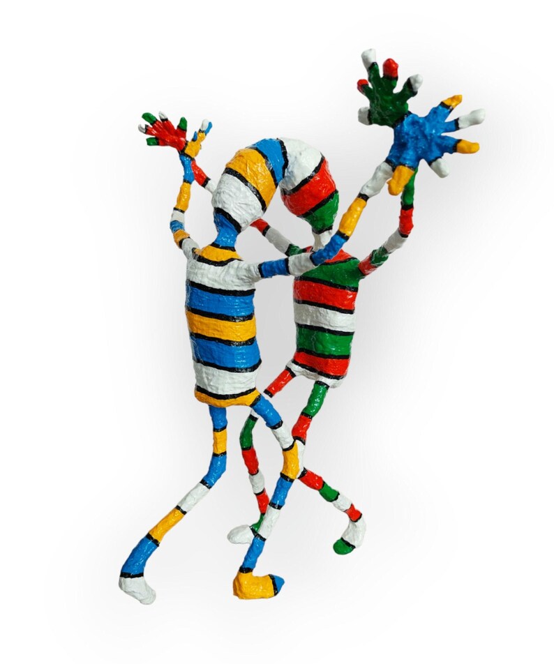 Abstract Pop Art Sculpture "cohesion" Living Room Decoration Creative ...