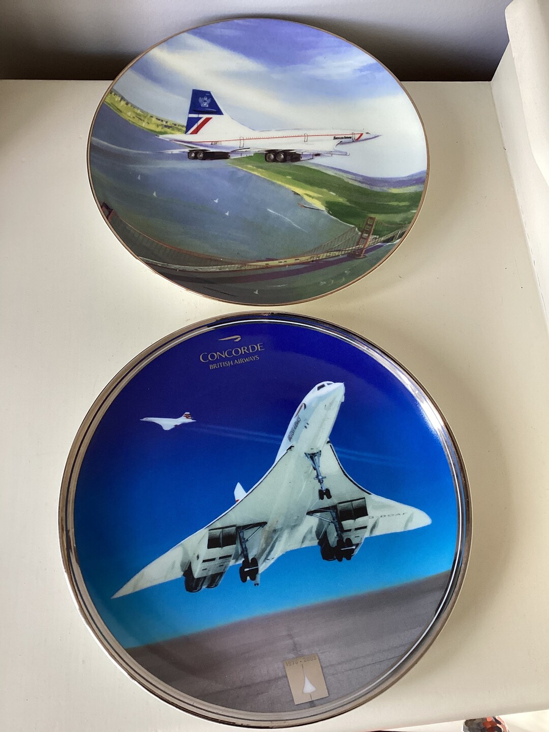 Vintage Concorde Collectors Plates - Etsy