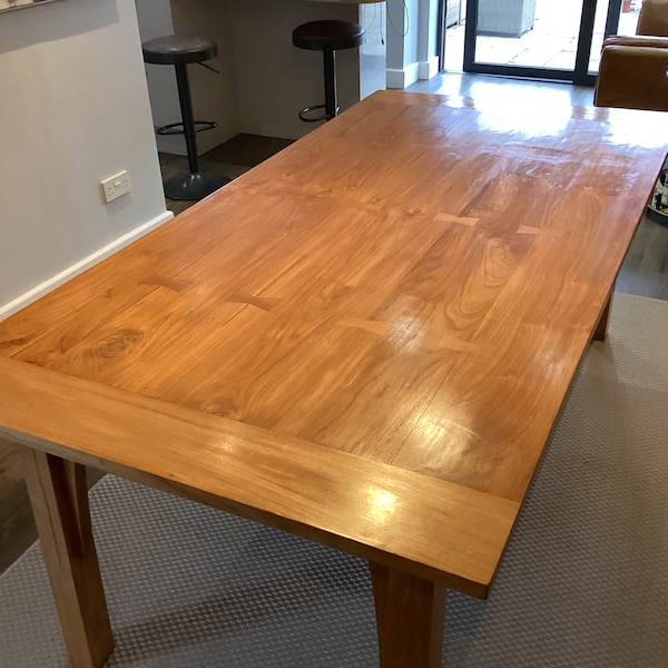 Walnut Dining Table - Etsy UK