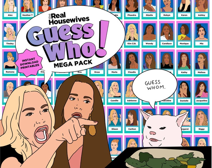 Bravo RH Party Games Real Housewives Themed Party Funny Girl's Night ...