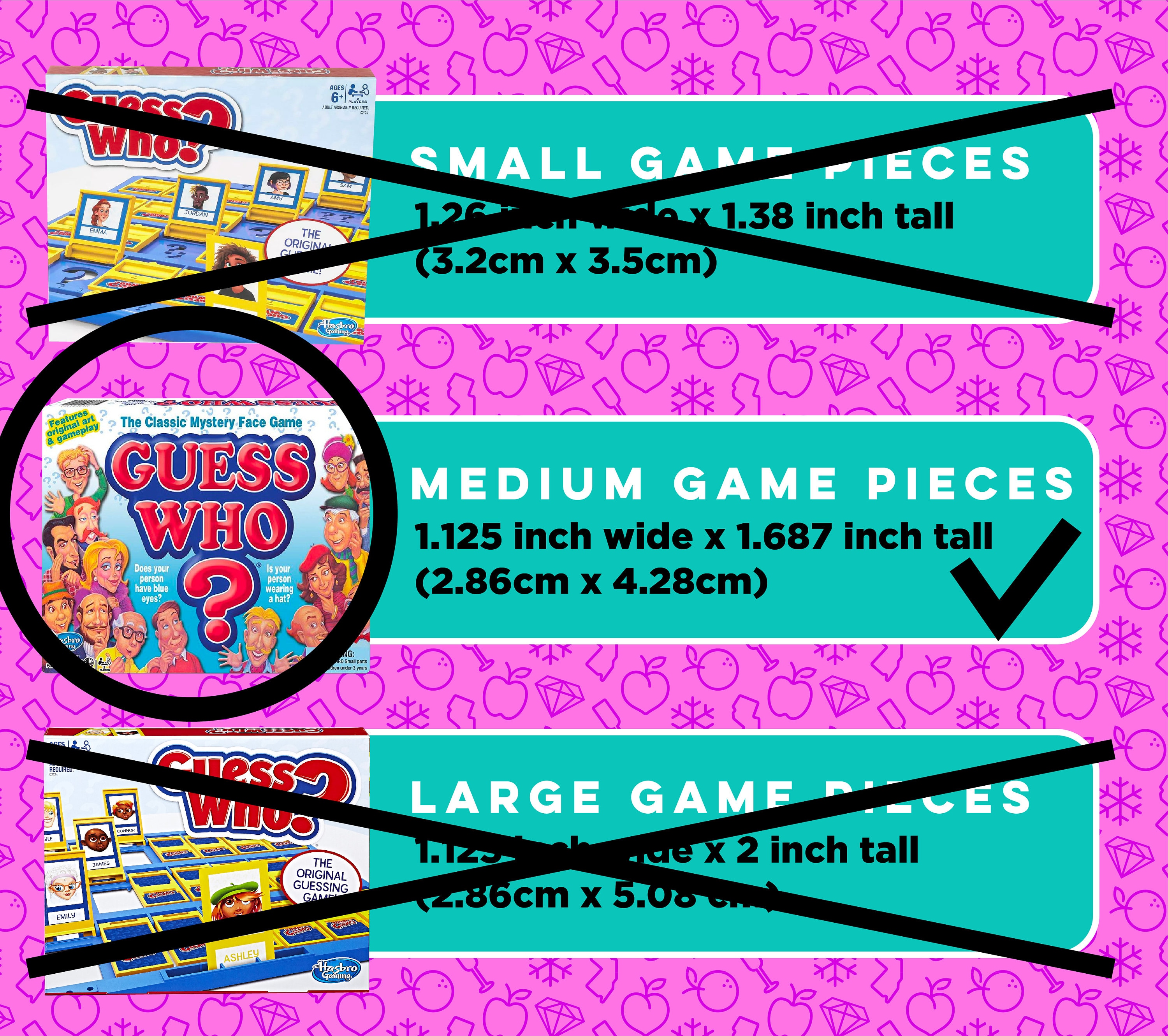Medium Box - Real Housewives Guess Who MEGA PACK! | Printable Downloads ...