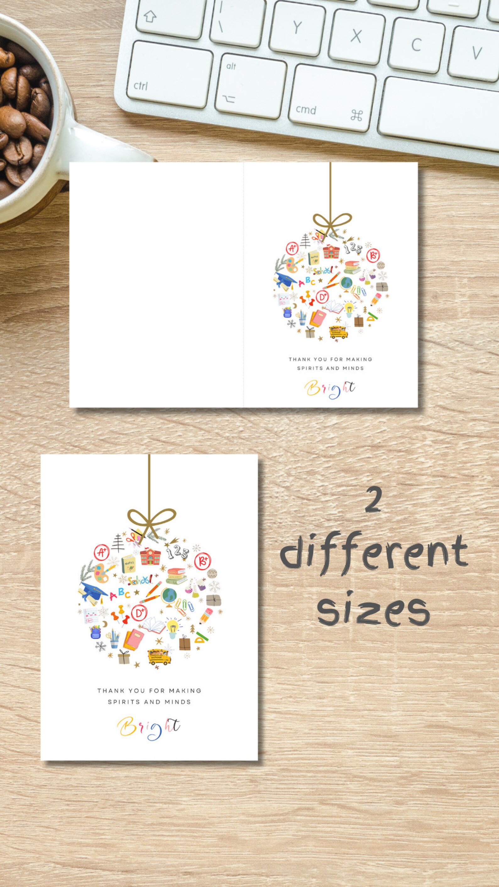 Printable Christmas Card for Teachers | Teacher Gift | Teacher ...
