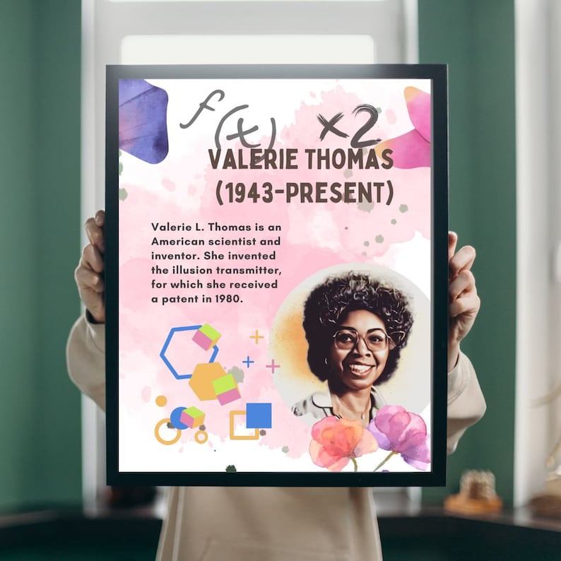 Famous Women Mathematicians Posters (set of 8) Printable, Science ...