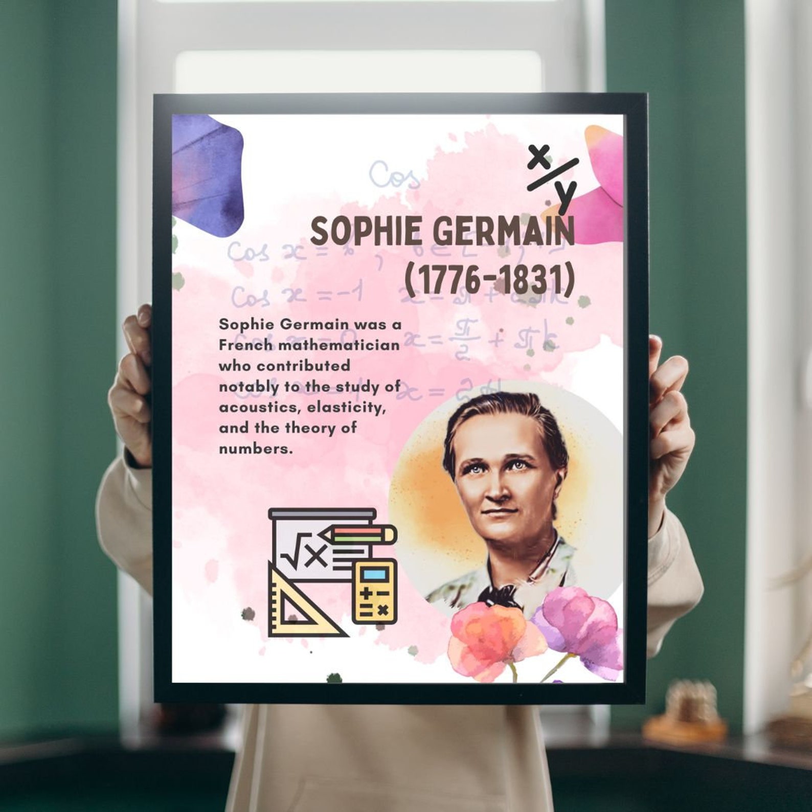 Famous Women Mathematicians Posters (set of 8) Printable, Science ...