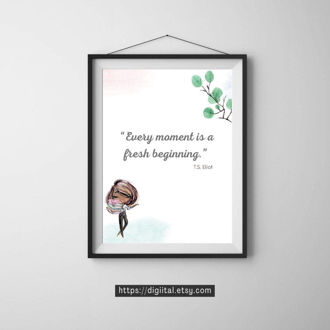 Minimalist Quotes Art Set A Collection of 8 Minimalist and Modern ...