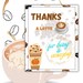 Coffee Appreciation Printable, Thanks a Latte for Being so Amazing ...