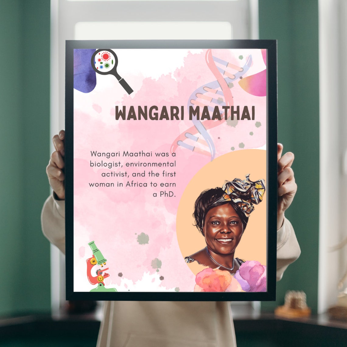 Women in Science Printable set of 8 Science Classroom - Etsy