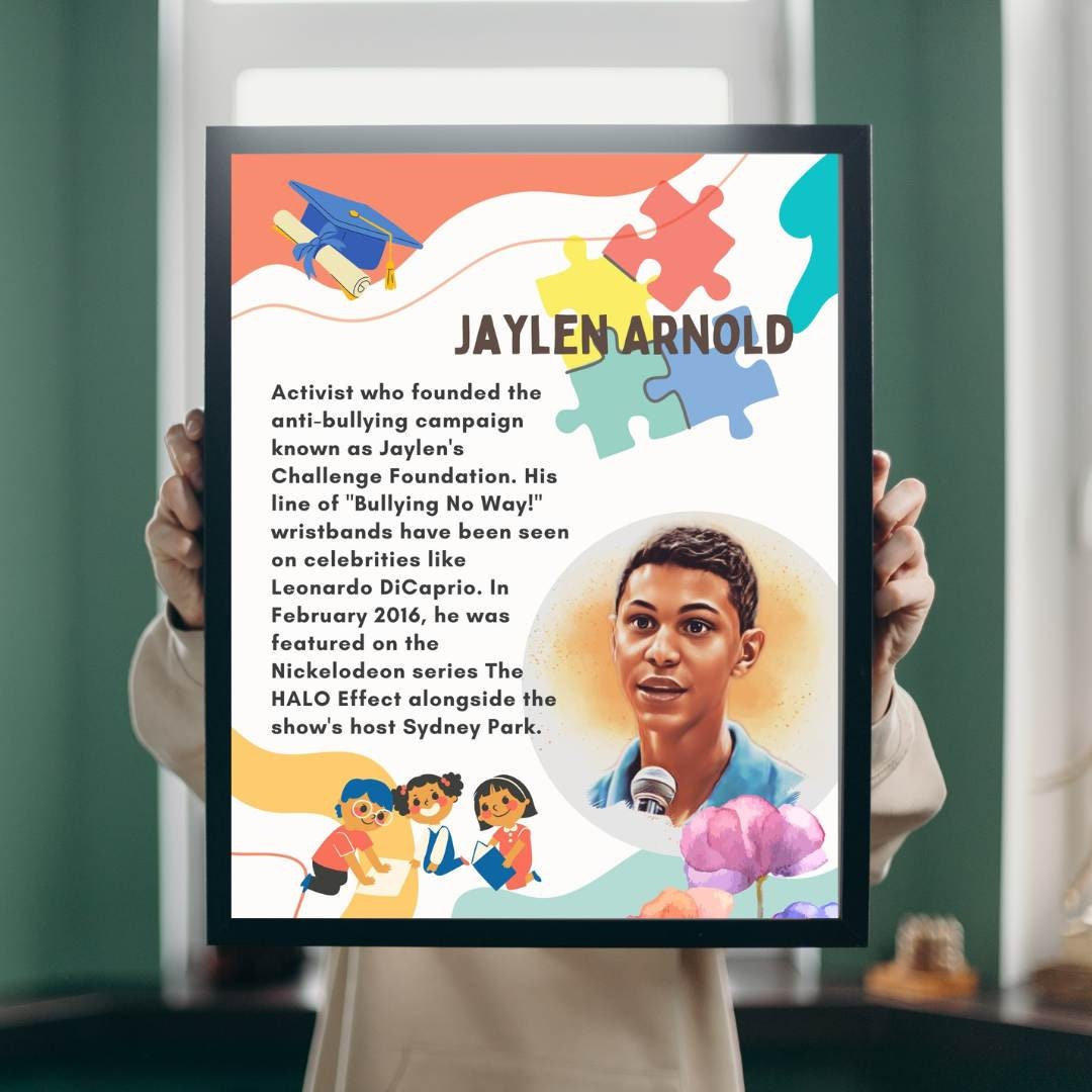 Kids Who Changed the World Bulletin Board | Kid Leaders Inclusion ...