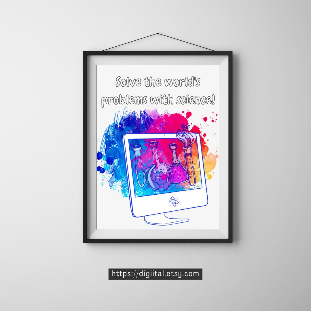 Get Your Scientific Classroom Grooving With These Posters - Etsy