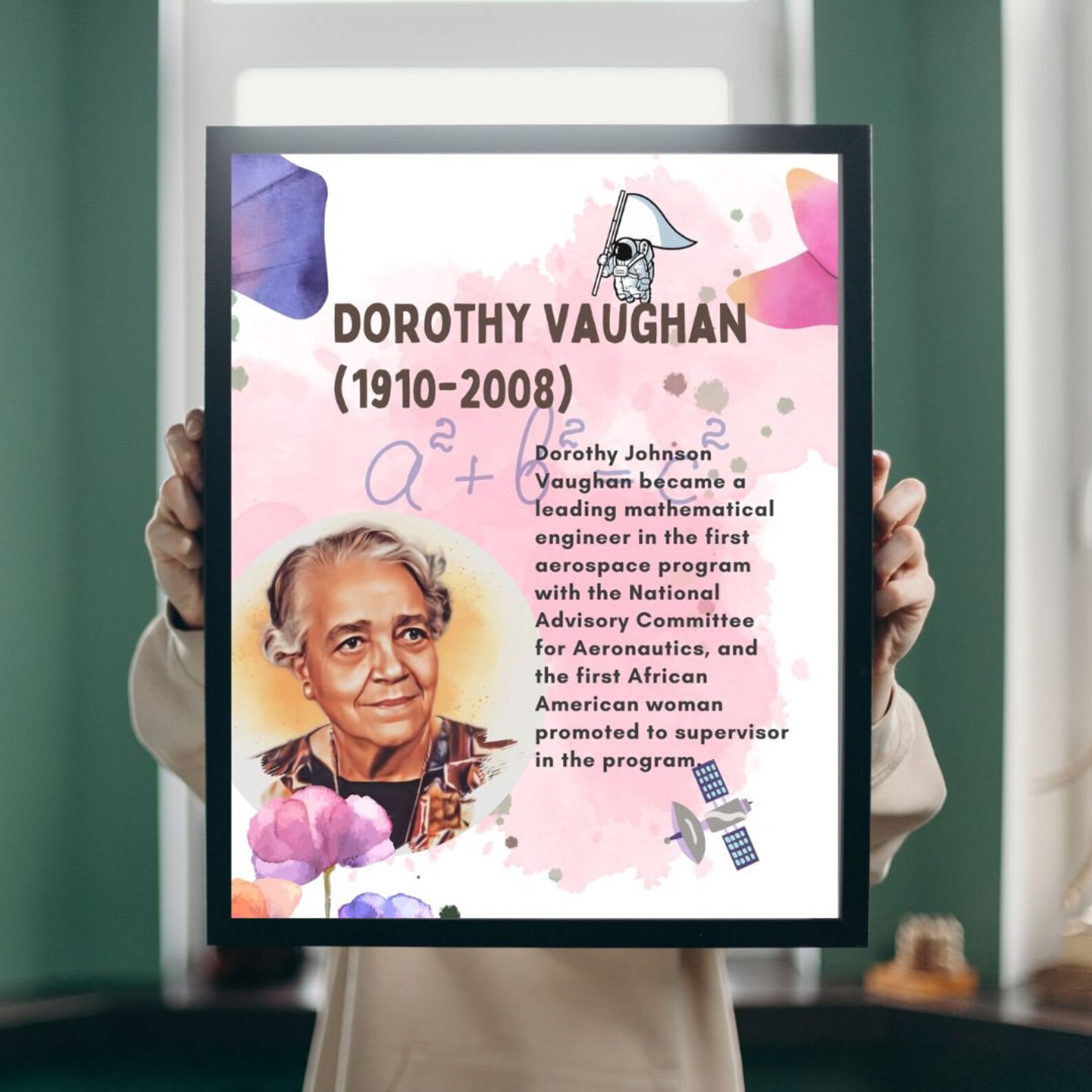 Famous Women Mathematicians Posters (set of 8) Printable, Science ...
