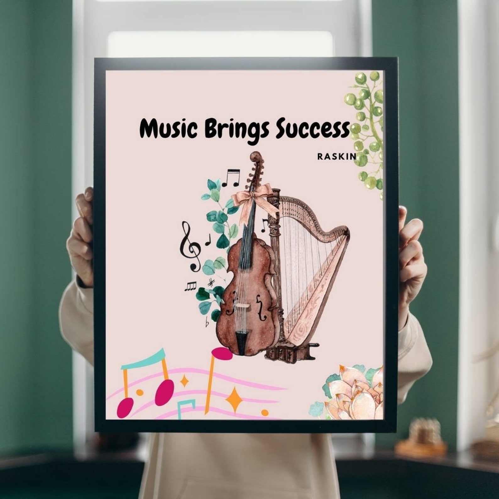15 Music Instruments Classroom Posters Poster Set | Positive Puns ...
