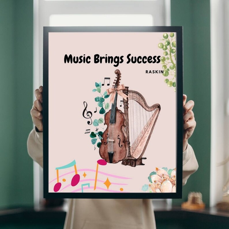 15 Music Instruments Classroom Posters Poster Set | Positive Puns ...