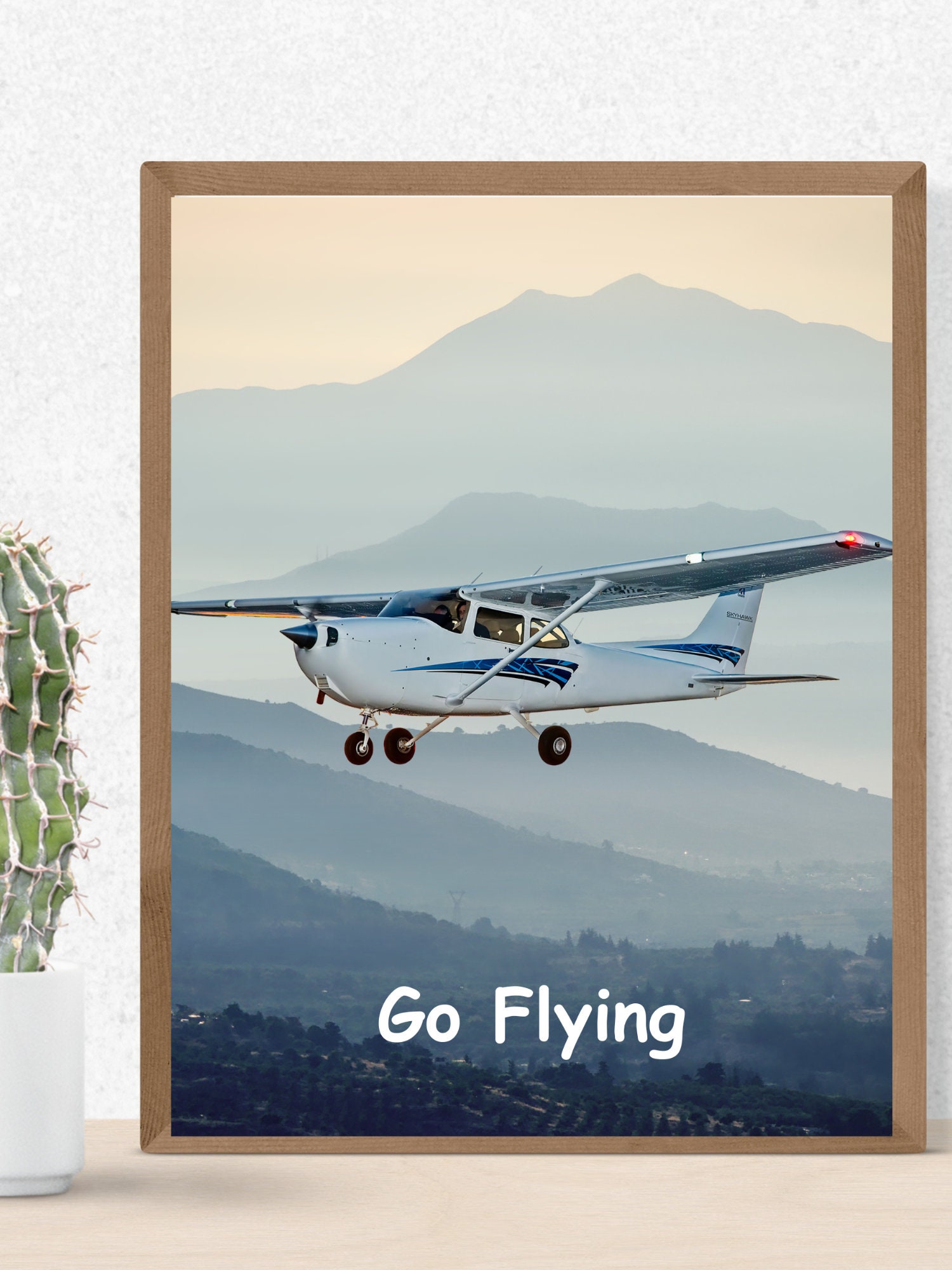 Go Flying Poster, Cessna Plane, Aviation, Adventure, Cessna, Pilot ...
