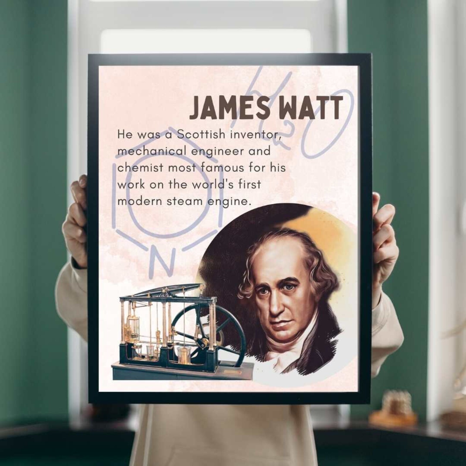 Famous Scientist Posters (set of 8) Printable, Famous Inventors ...