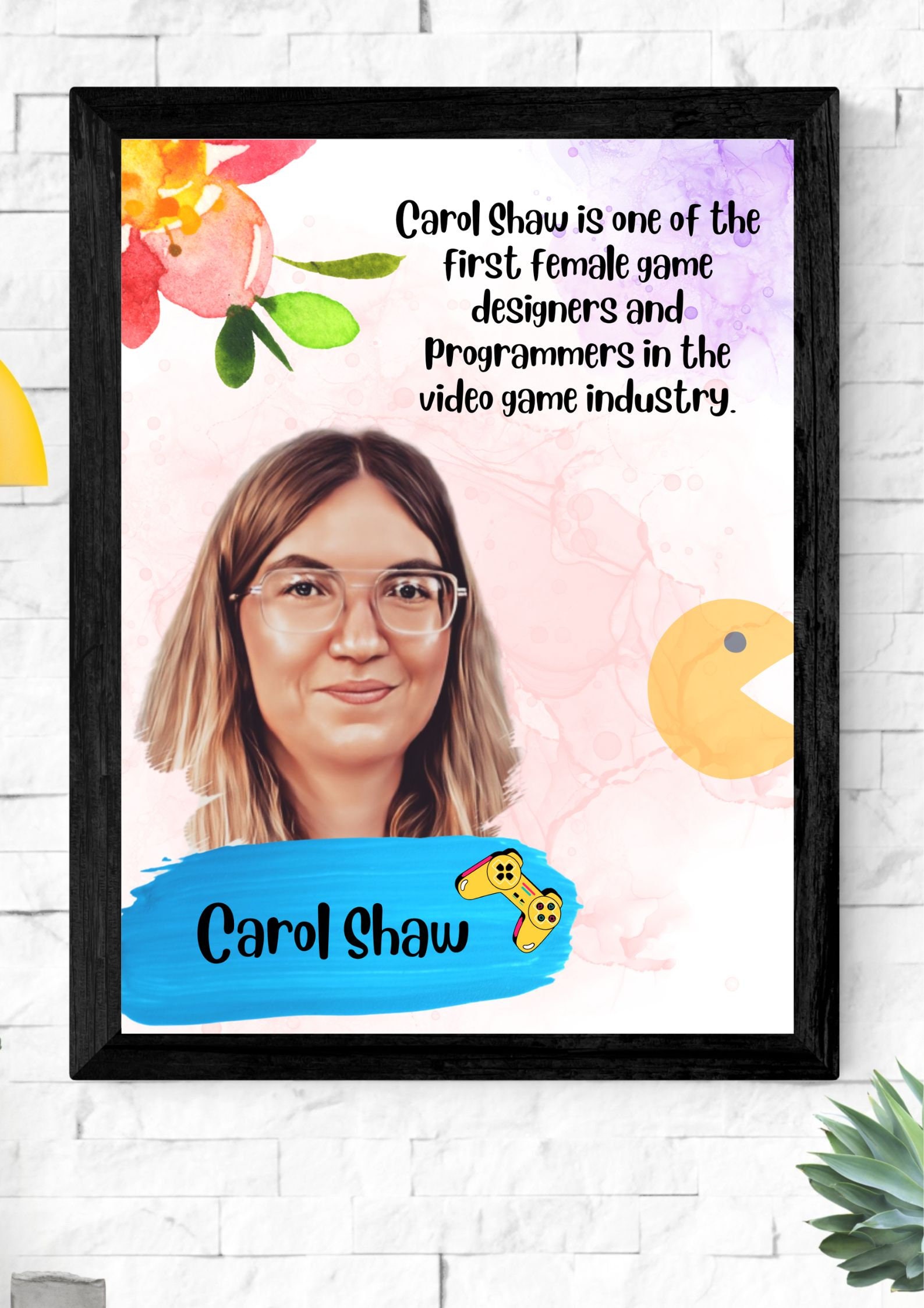 Women in Computer Science (set of 8) Printable, Science Classroom Decor ...