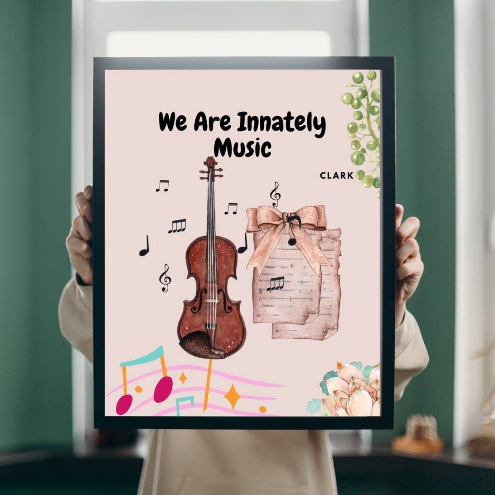 15 Music Instruments Classroom Posters Poster Set | Positive Puns ...