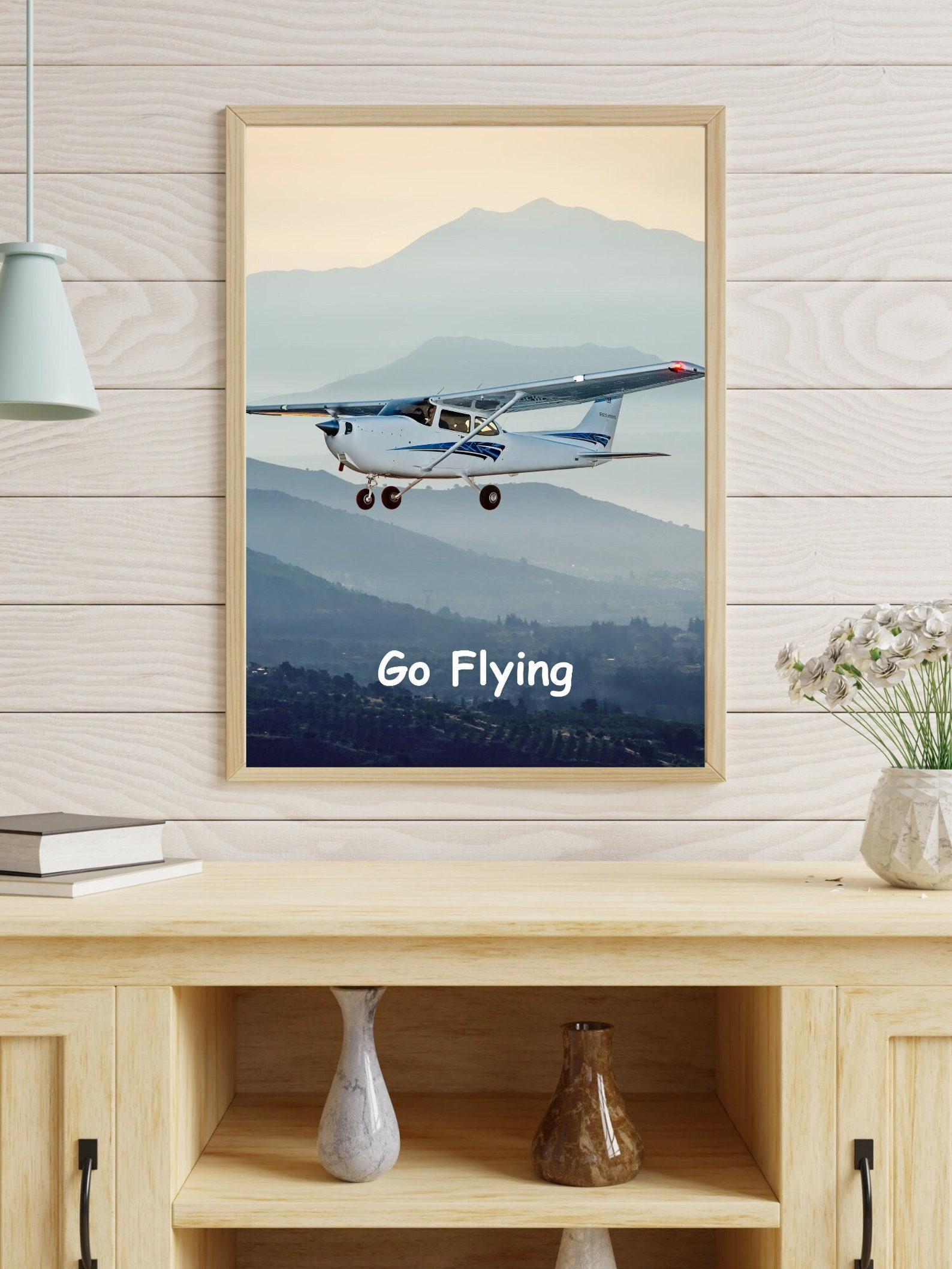 Go Flying Poster, Cessna Plane, Aviation, Adventure, Cessna, Pilot ...
