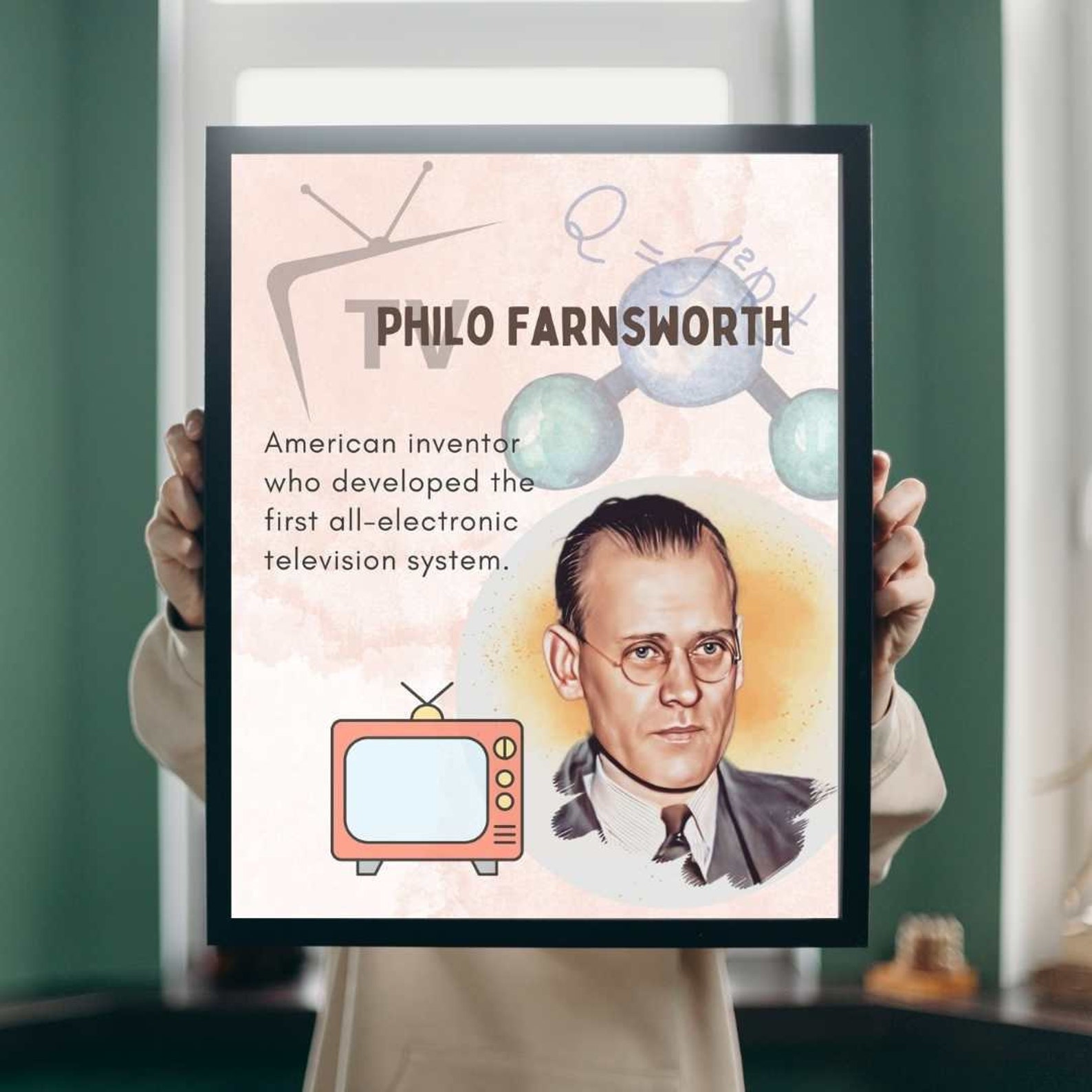Famous Scientist Posters (set of 8) Printable, Famous Inventors, Science Classroom Decor ...