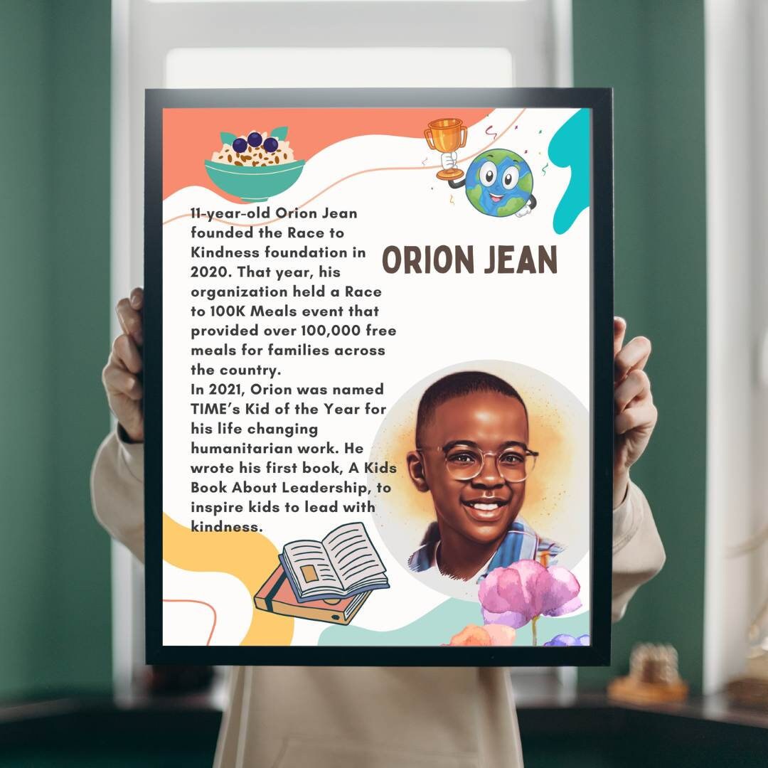 Kids Who Changed the World Bulletin Board | Kid Leaders Inclusion ...