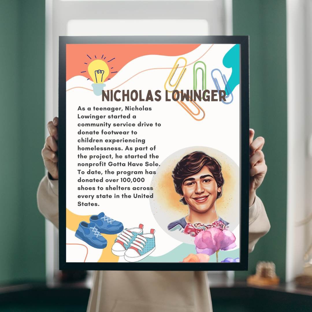 Kids Who Changed the World Bulletin Board | Kid Leaders Inclusion ...