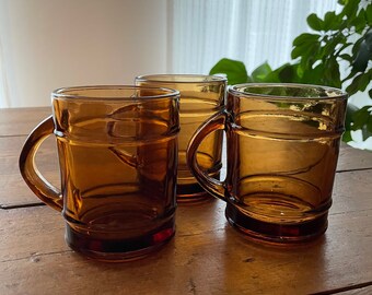 Glass Barrel Mugs - Etsy
