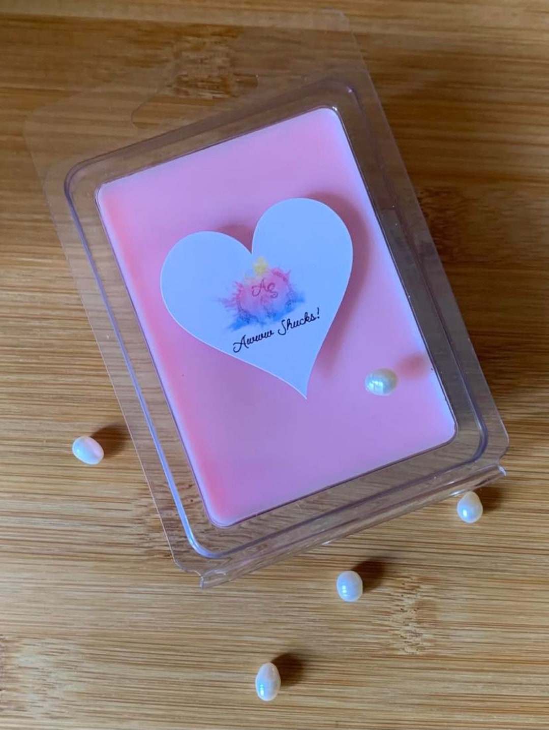 Hidden Pearl 6 Cell Clamshell Snap Box Soy Bubblegum Scented Wax Melts ...